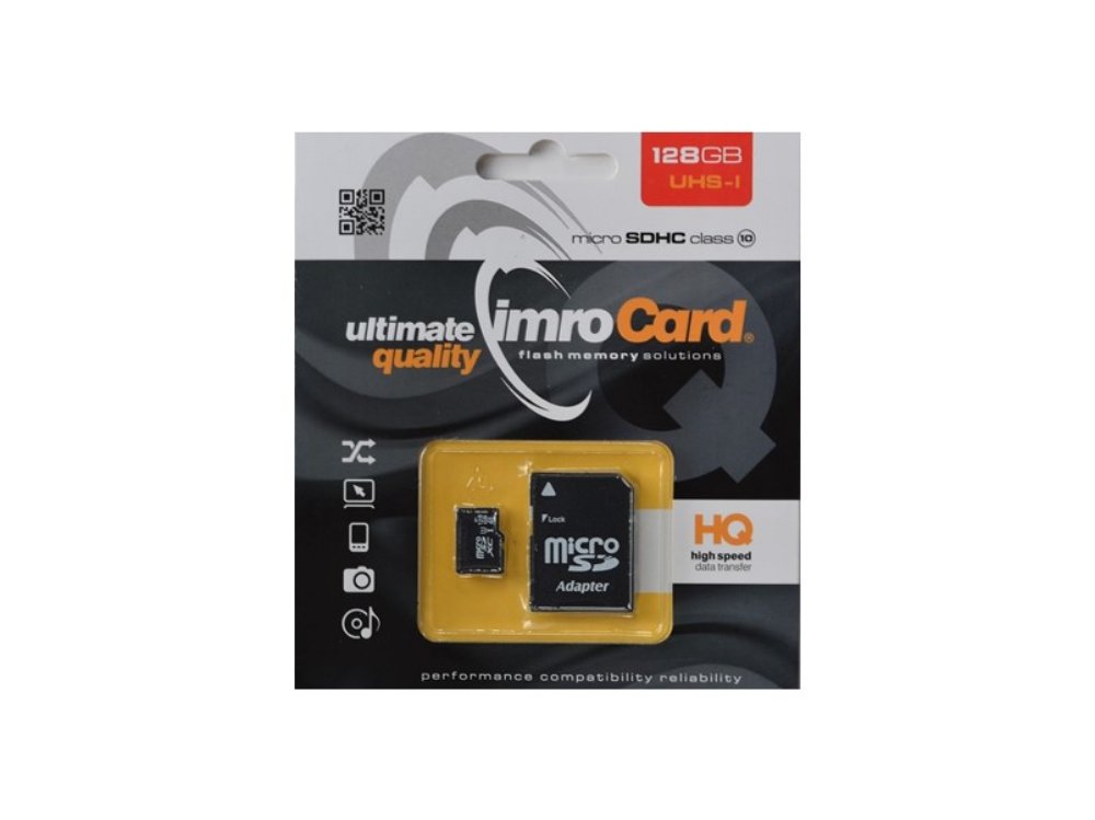 Imro microSD memorijska kartica 128Gb sa adapterom - Impro - MusicMan