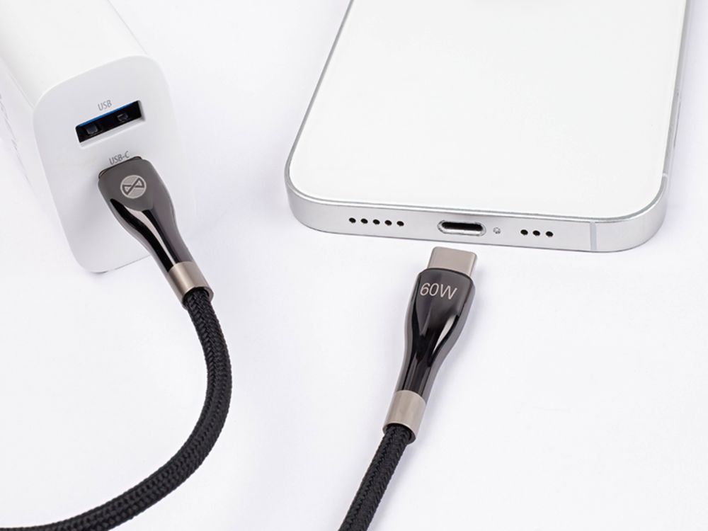 Forever slik kabal USB C / USB C 60W 2m - Forever - MusicMan